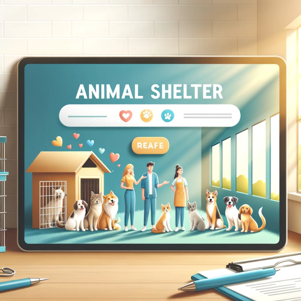Animal Shelter Website Design by ABJ Services in Stuart Florida
